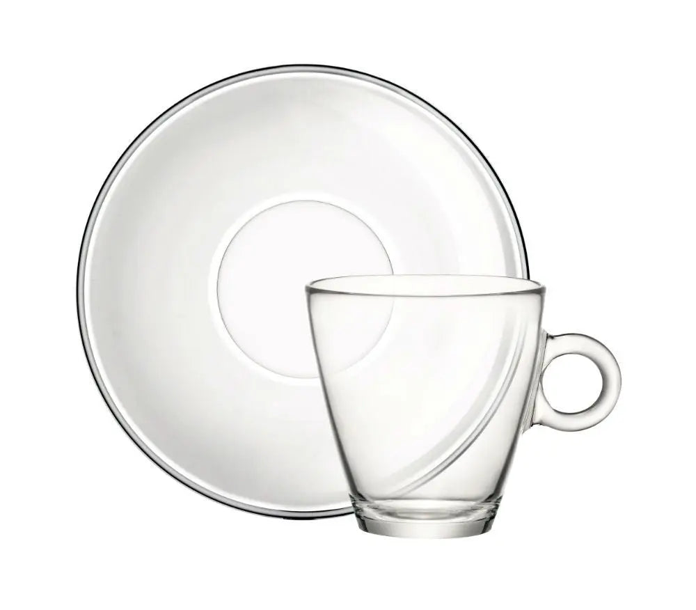 Bormioli Rocco Easy Bar kop & schotel | The Coffee Factory (TCF)